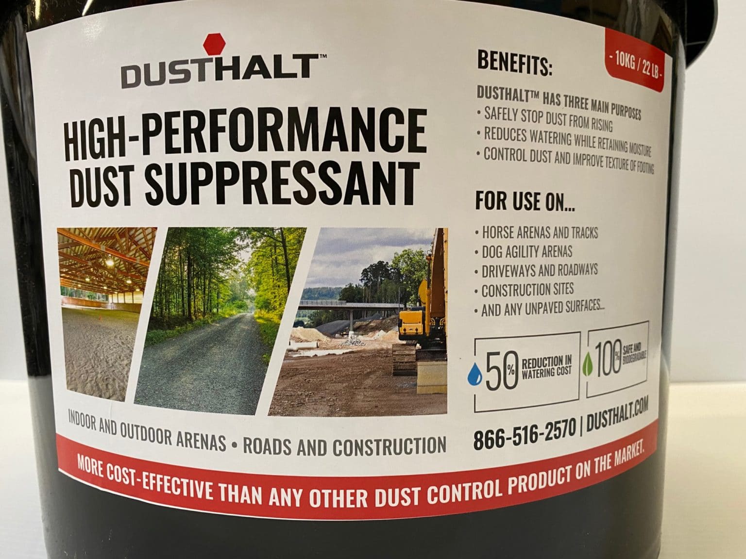 #1 Arena Dust Control | Reduce Watering | Stop Dust with DustHalt